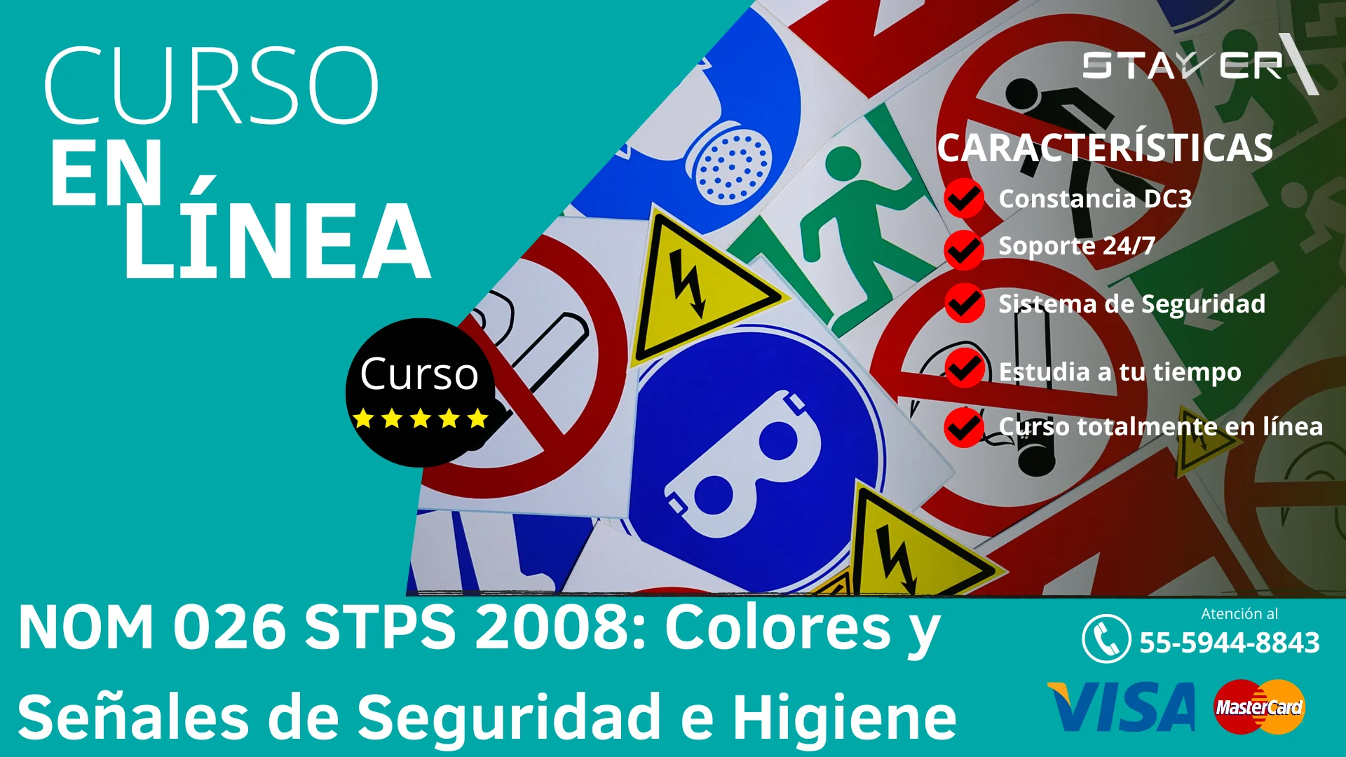 NOM-026-STPS-2008 Colores y Señales de Seguridad e Higiene - STAYVER